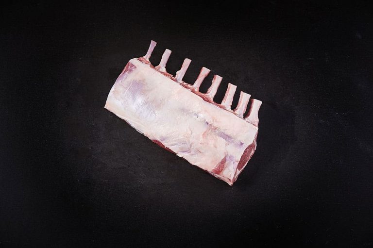 Pasture Fed Lamb Rack French Trim 8 Rib - Haverick Meats
